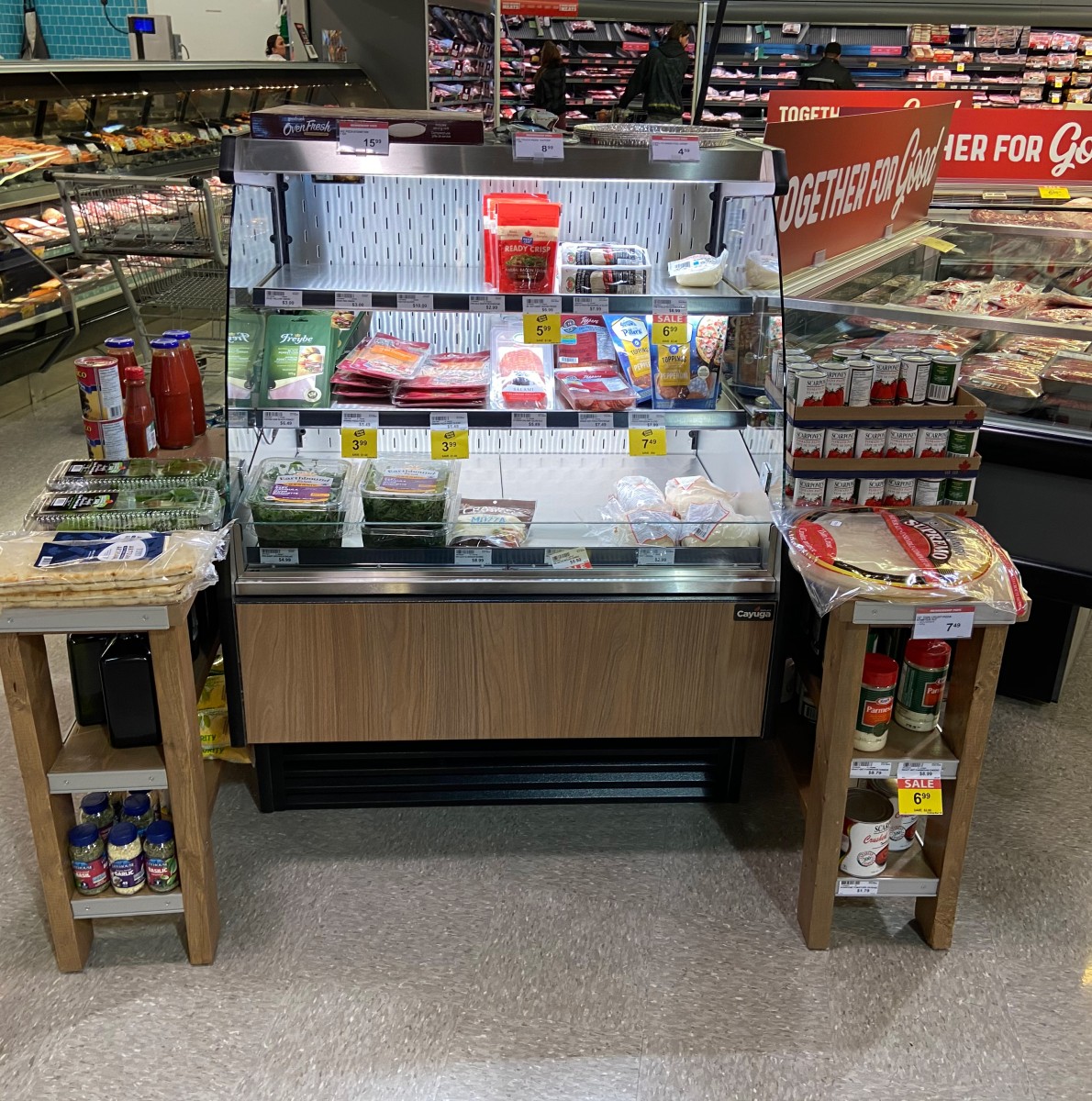 Deli & HMR | Refrigerated Displays | Self Service: Single Deck | Four ...