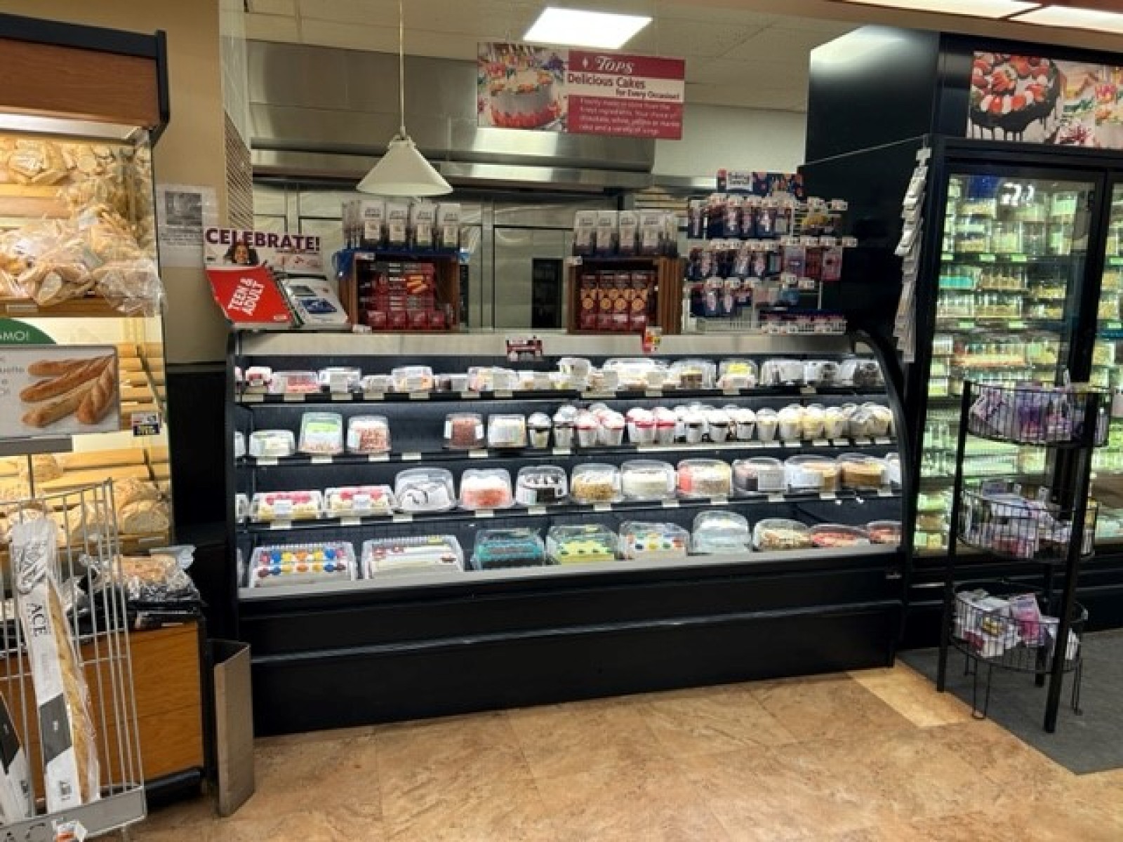 Low-Profile Multi-Deck Self-Service Display | Refrigerated Bakery ...